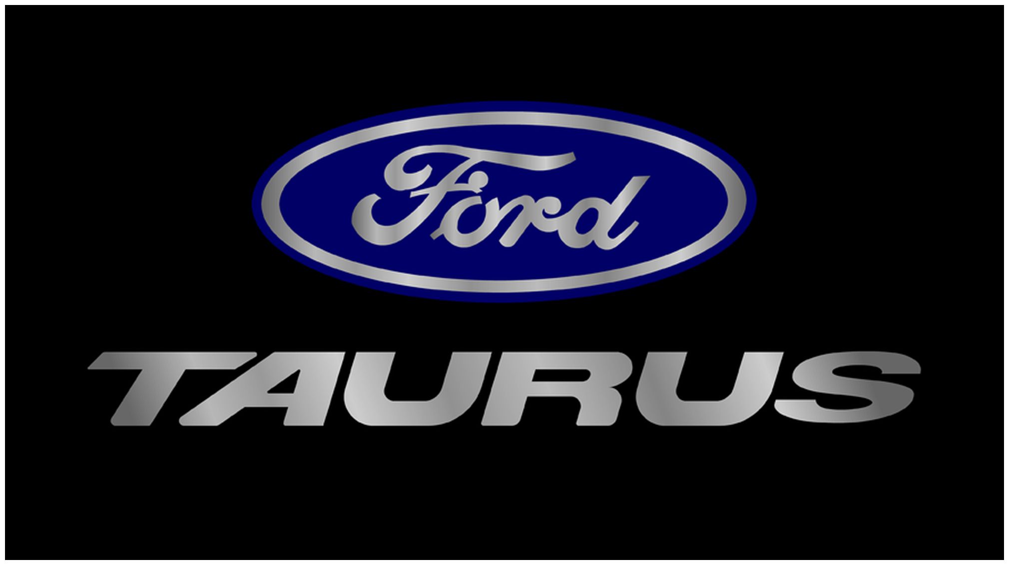 Ford Taurus Carbon Steel License Plate | eBay