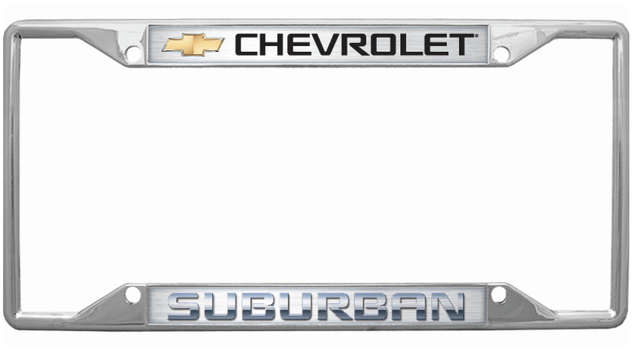 Chevrolet Suburban Logo License Plate Frame | eBay