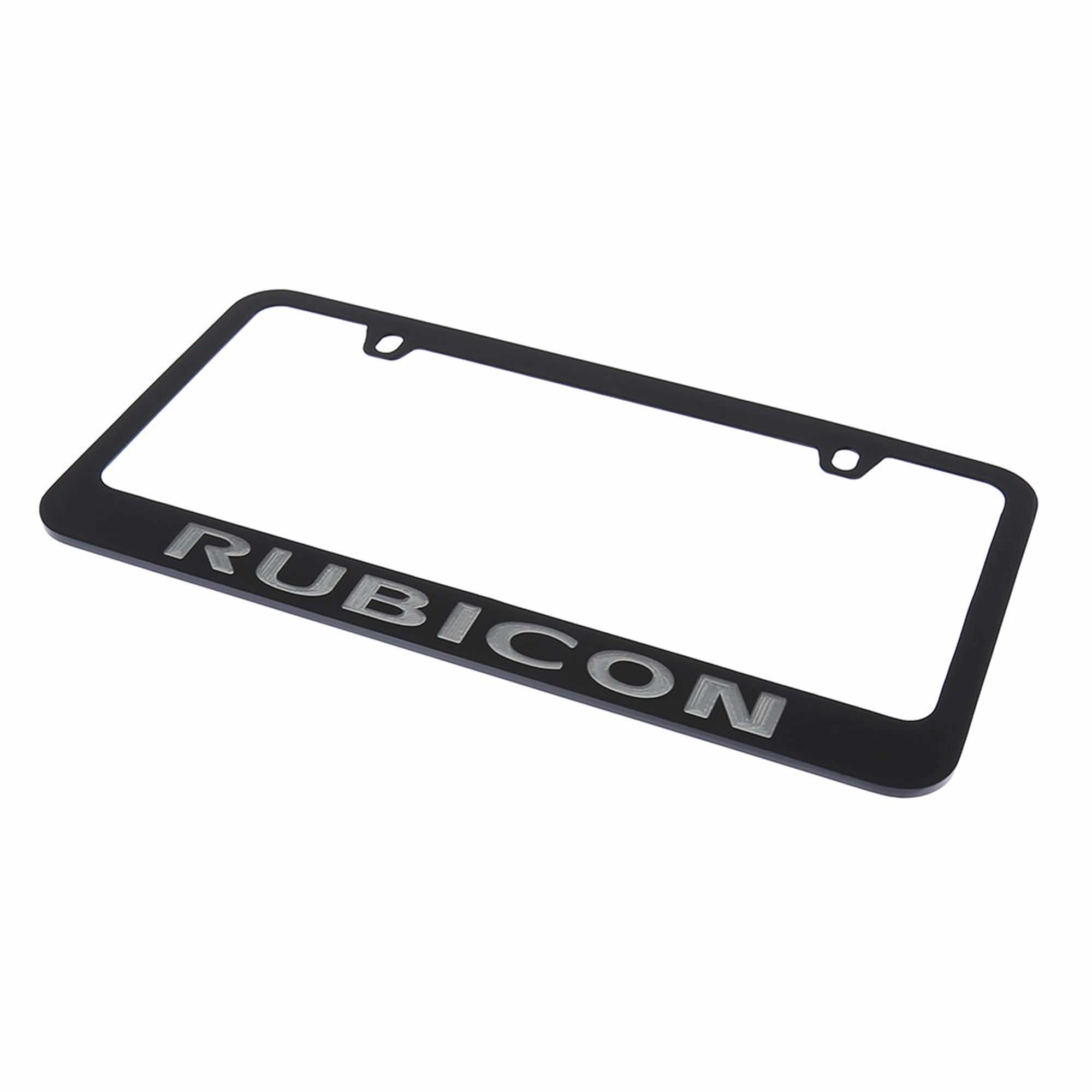Jeep Rubicon License Plate Frame (Black) 842540044447 | eBay