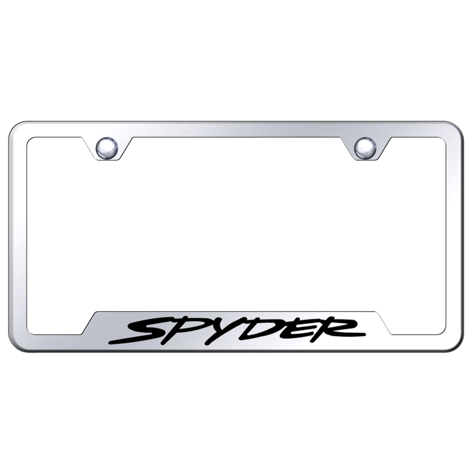 Toyota Spyder Logo Cut-Out License Plate Frame | eBay