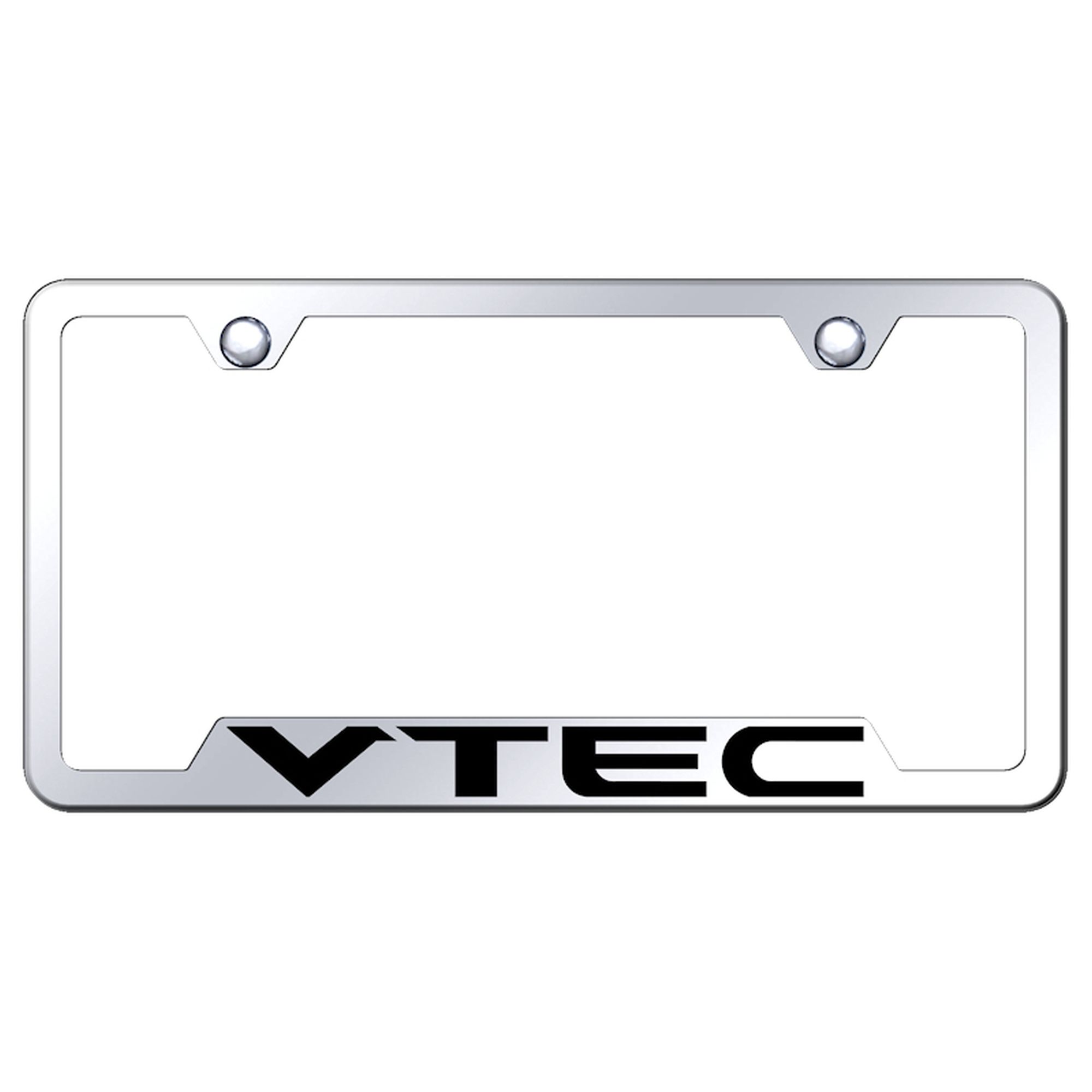 Honda VTEC Laser Etched Logo Cut-Out License Plate Frame | eBay