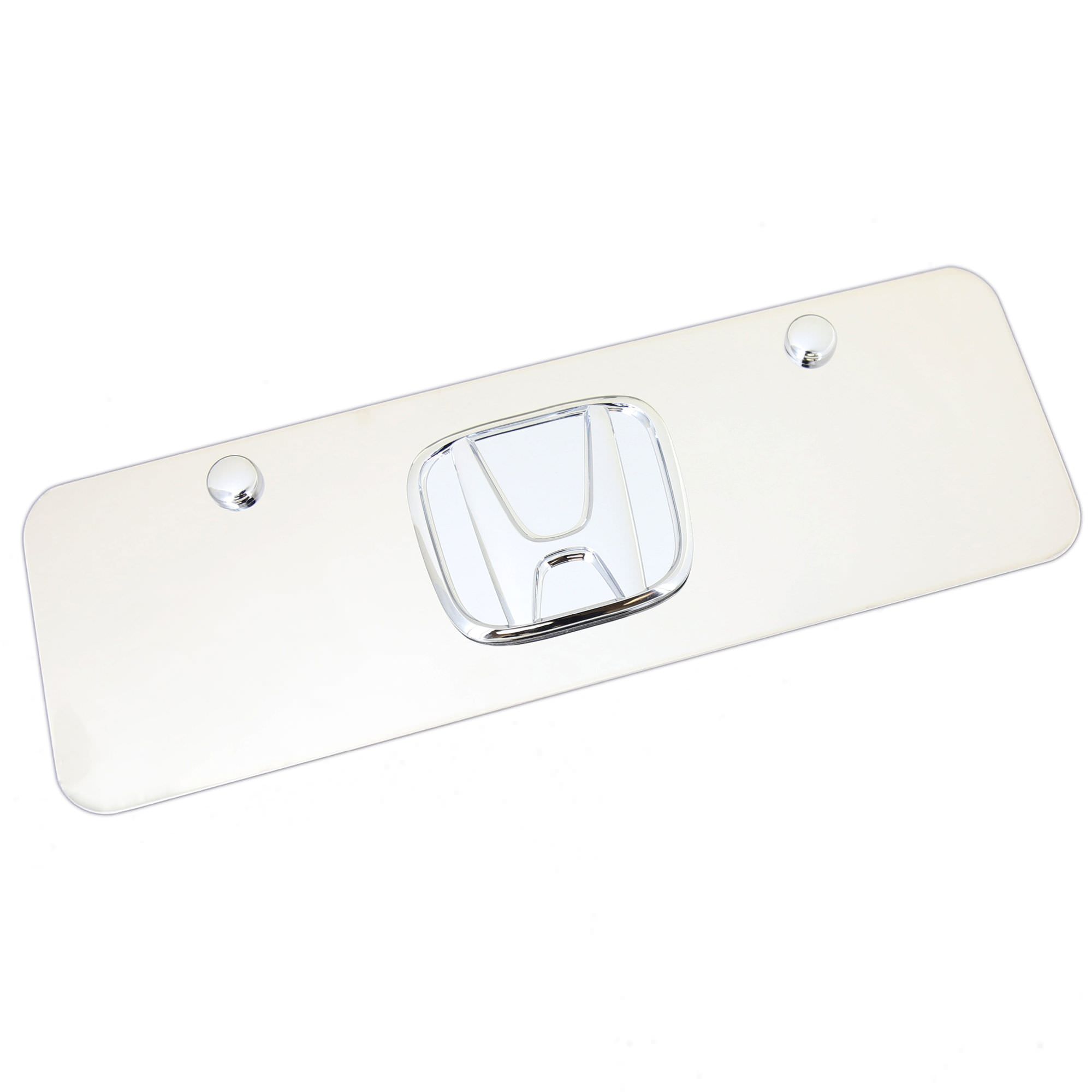 Honda Logo Stainless Steel License Plate | eBay