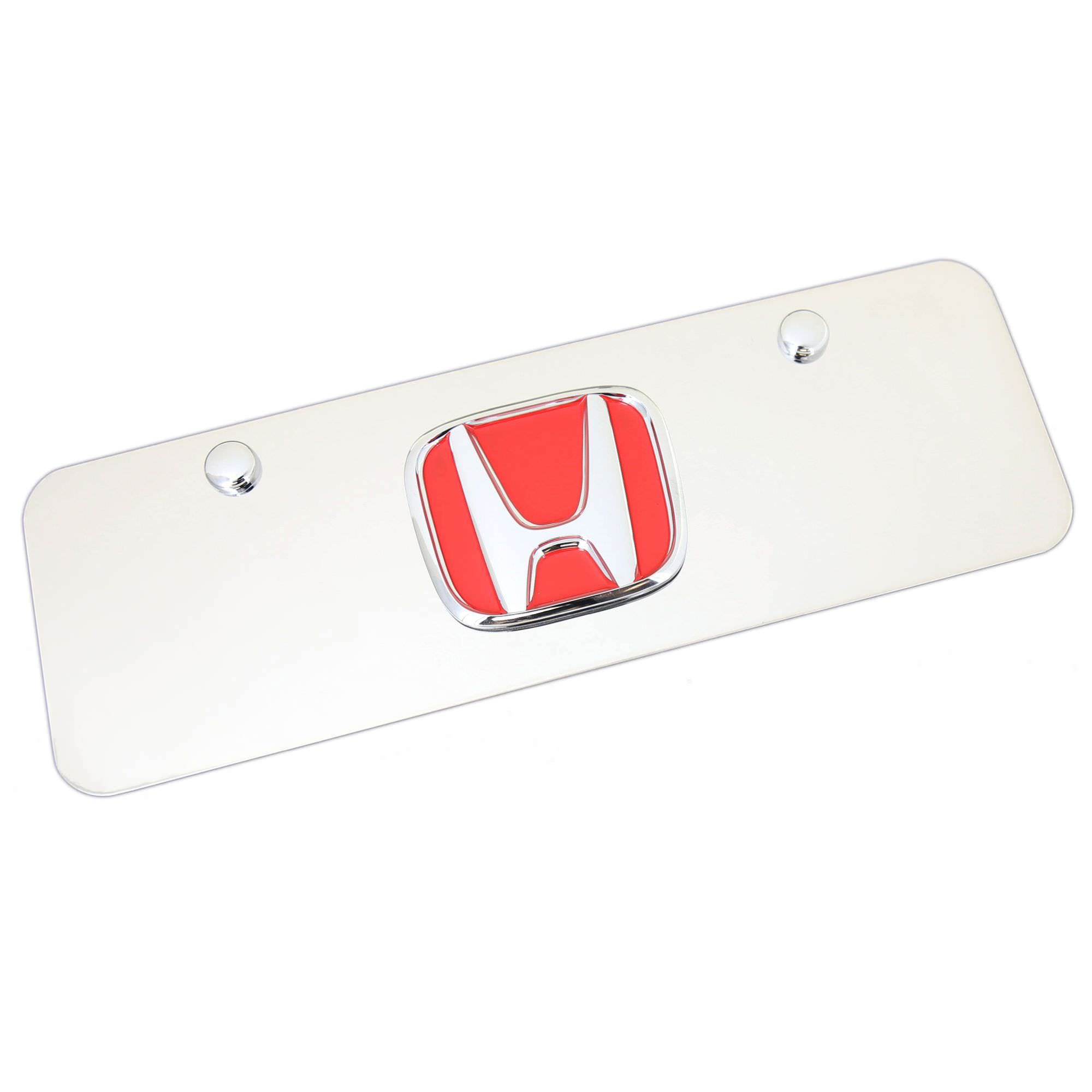 Honda Logo Stainless Steel License Plate | eBay