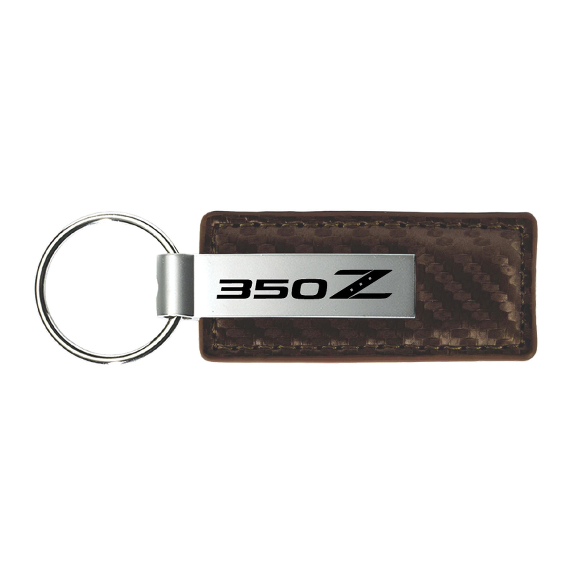 Nissan 350Z Carbon Fiber Leather Key Chain | eBay