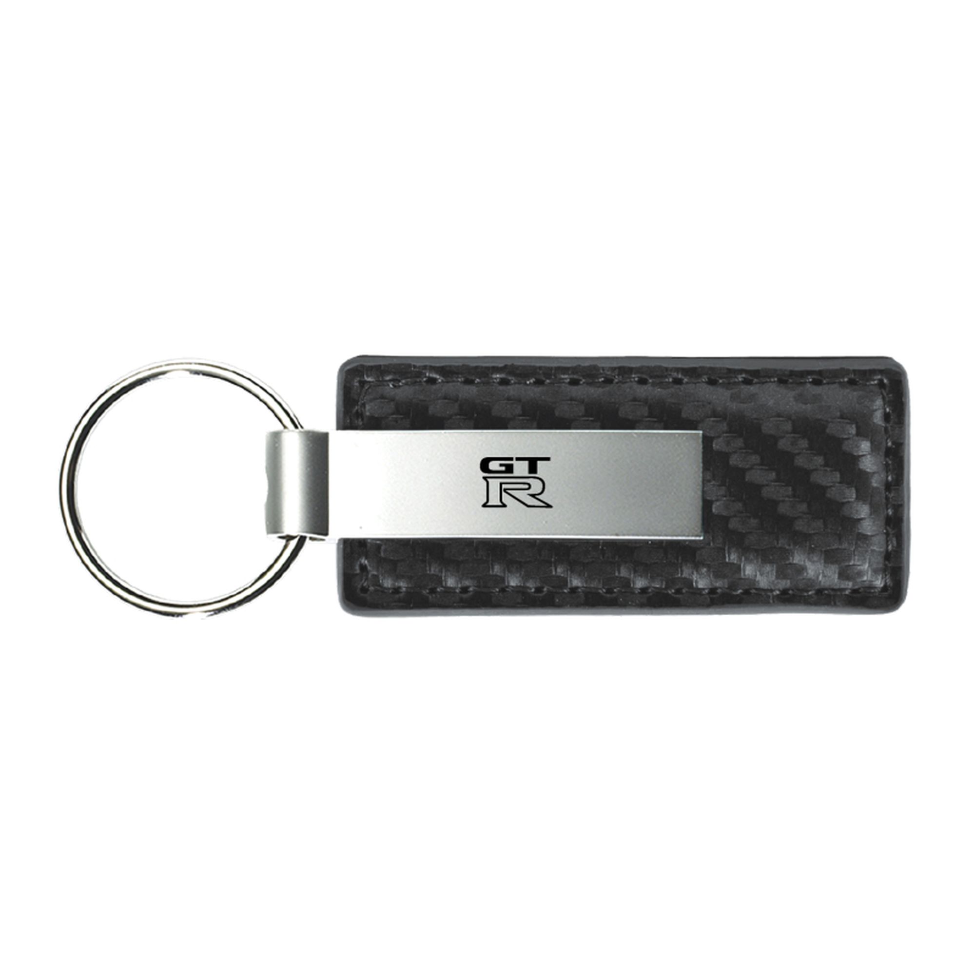 Nissan GTR Carbon Fiber Leather Key Chain | eBay