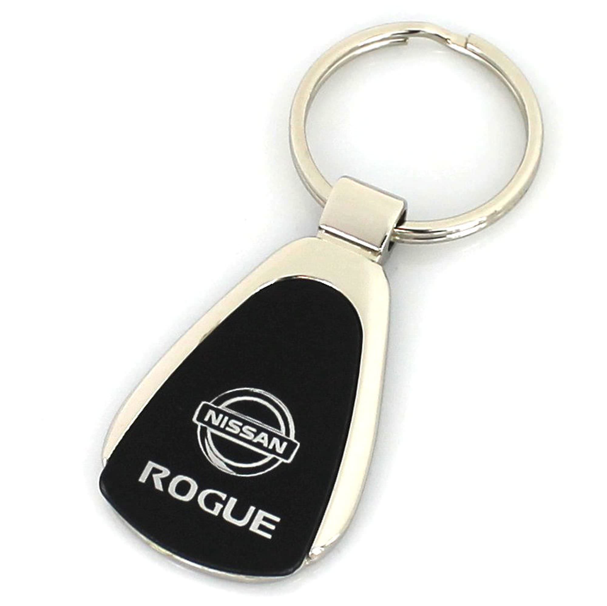 Nissan Rogue Tear Drop Key Ring (Black) | eBay