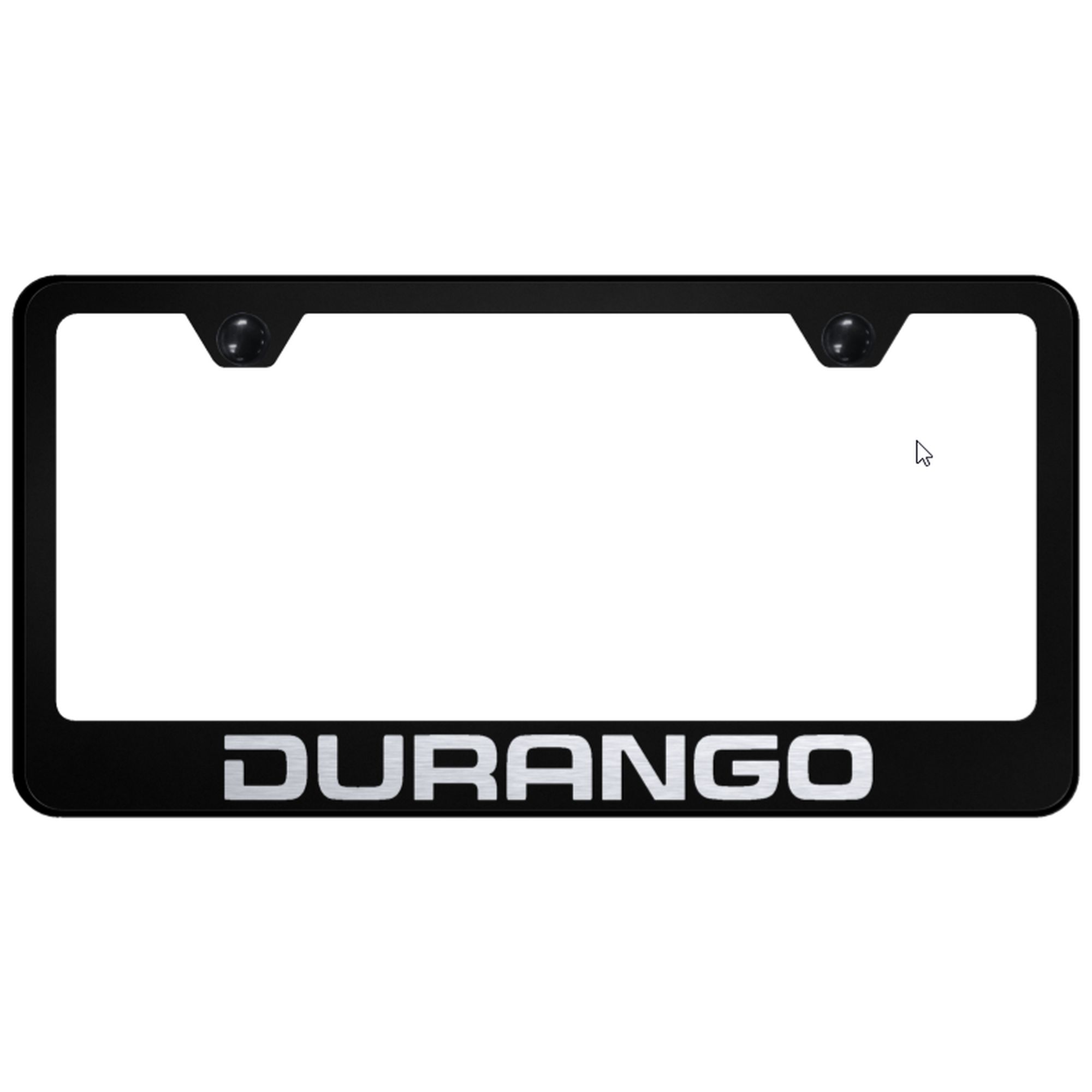 Dodge Durango Laser Etched Logo Stainless Steel License Plate Frame | eBay