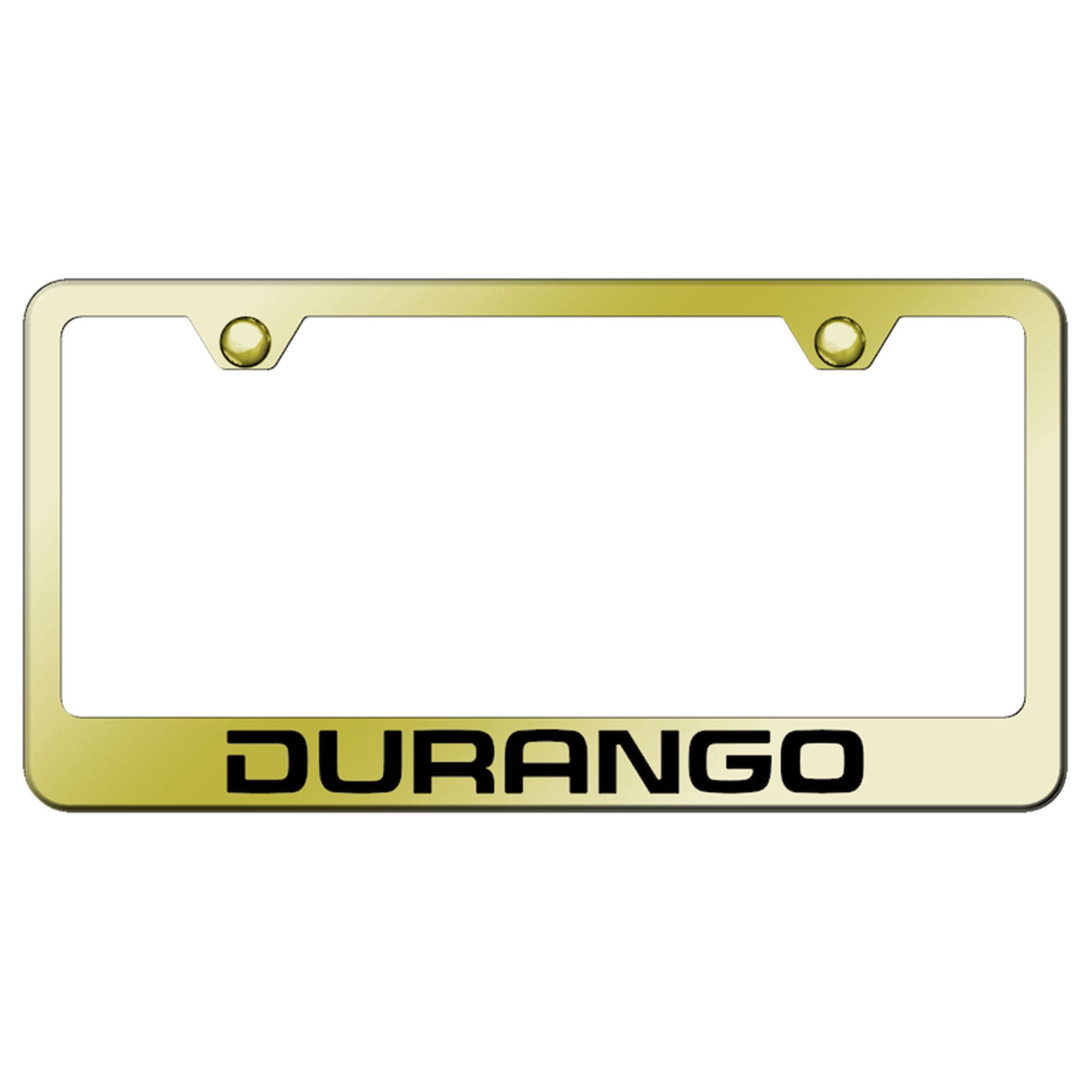 Dodge Durango Laser Etched Logo Stainless Steel License Plate Frame | eBay