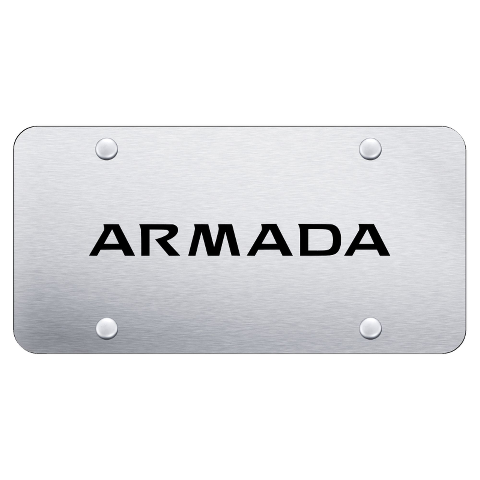 Nissan Armada Laser Etched Logo License Plate | eBay