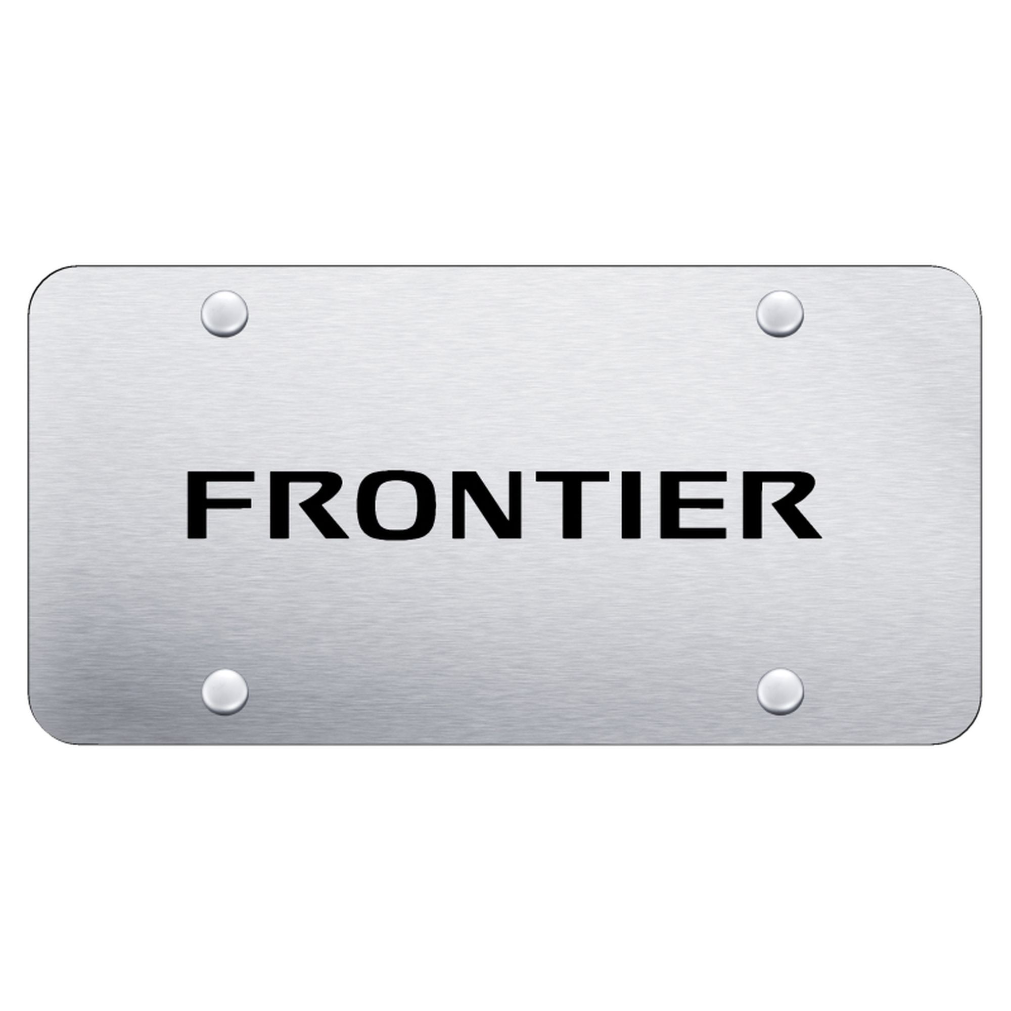 Nissan Frontier Laser Etched Logo License Plate | eBay