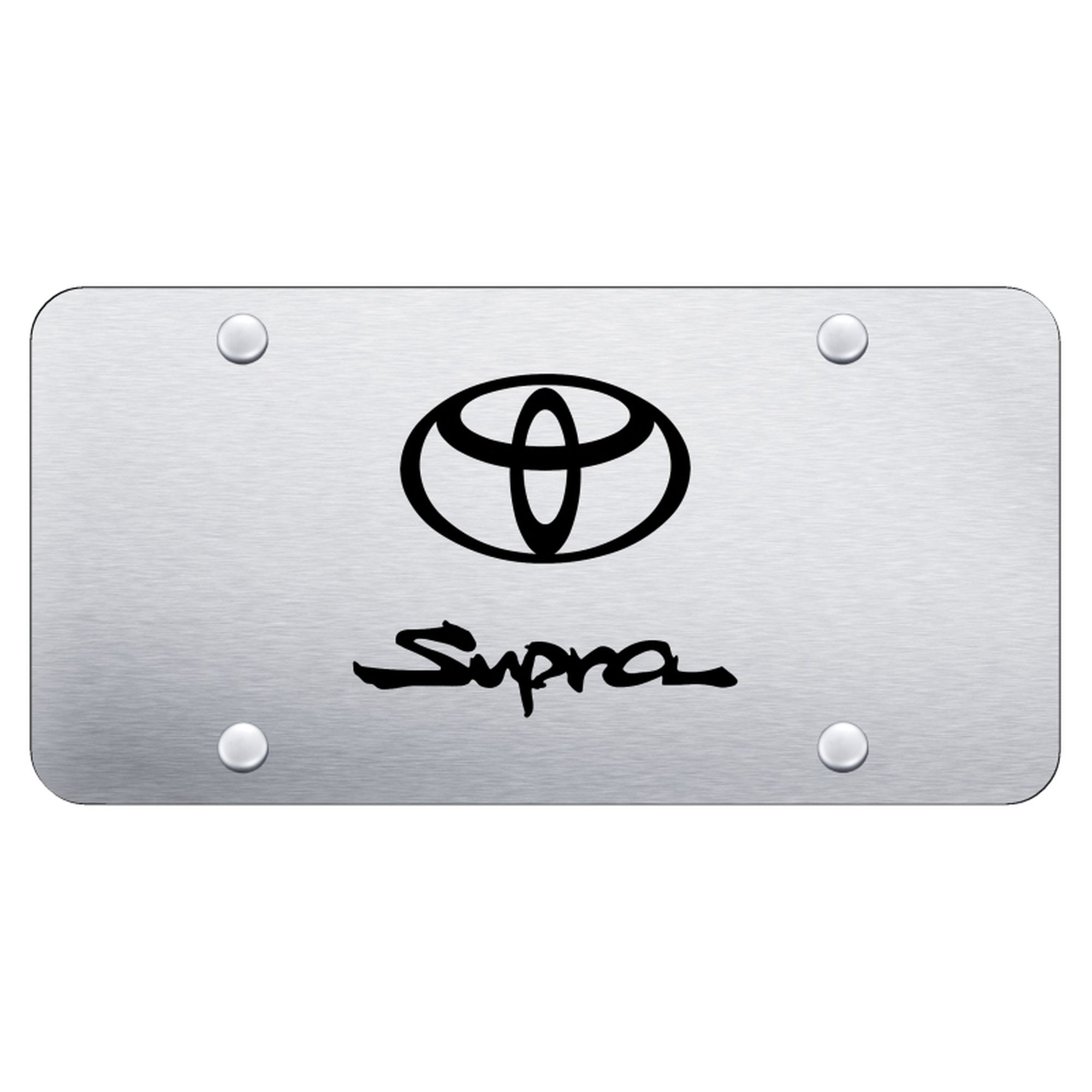 Toyota Supra Logo License Plate | eBay