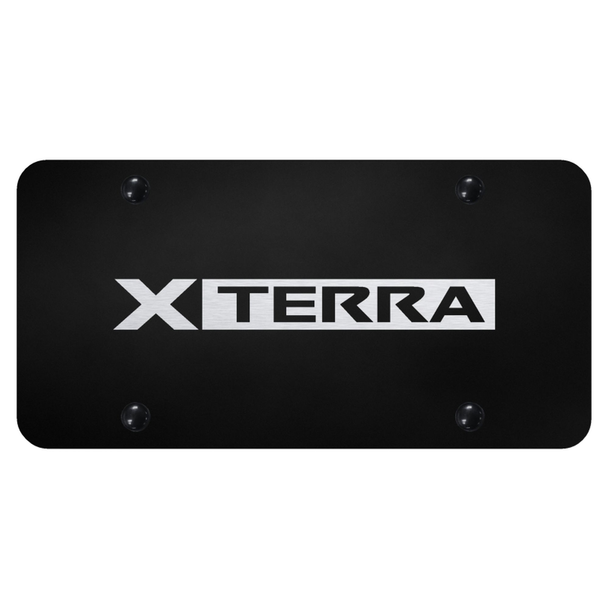 Nissan Xterra Laser Etched Logo License Plate | eBay